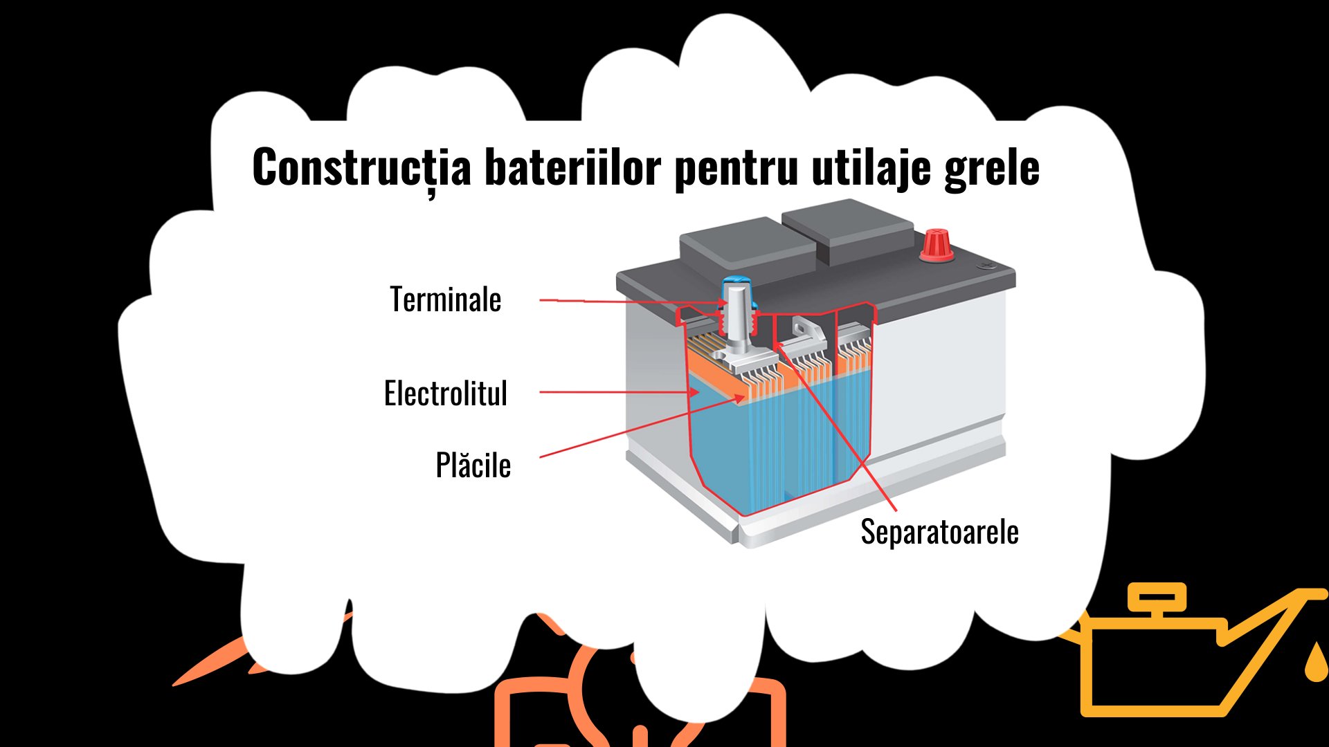 Cum sunt construite bateriile pentru utilaje grele și de ce contează